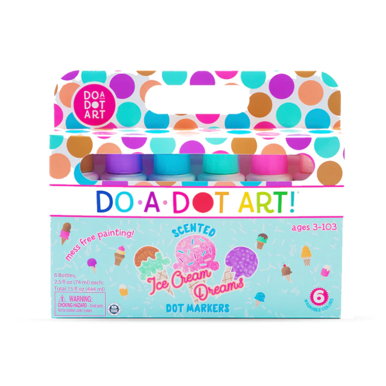Do-A-Dot Art Washable Dot Markers - Ice Cream Dreams - 6 Count