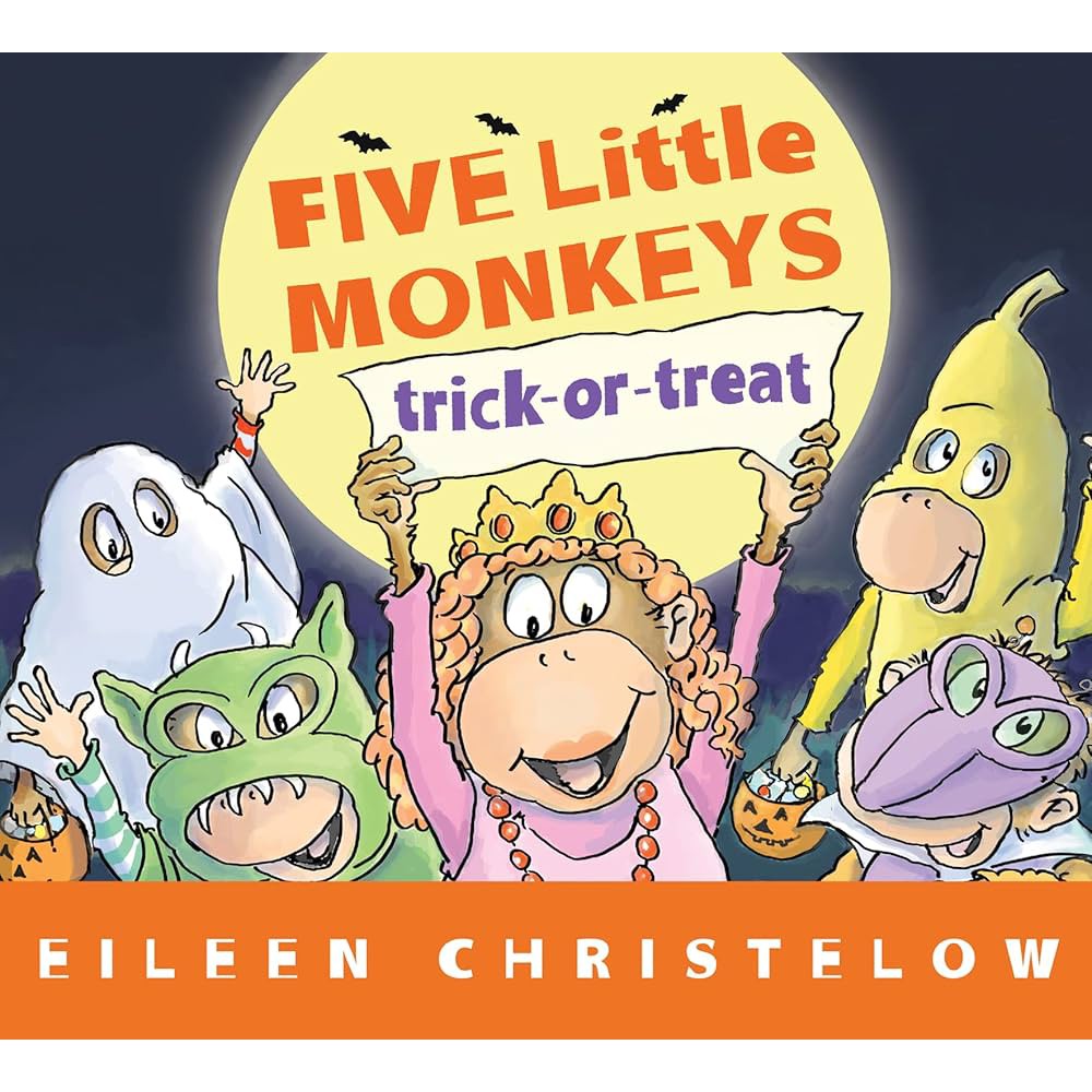 Harper Collins: Five Little Monkeys Trick-or-Treat Board Book