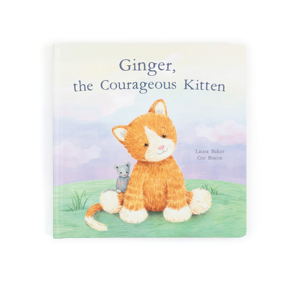 JellyCat Ginger, the Courageous Kitten