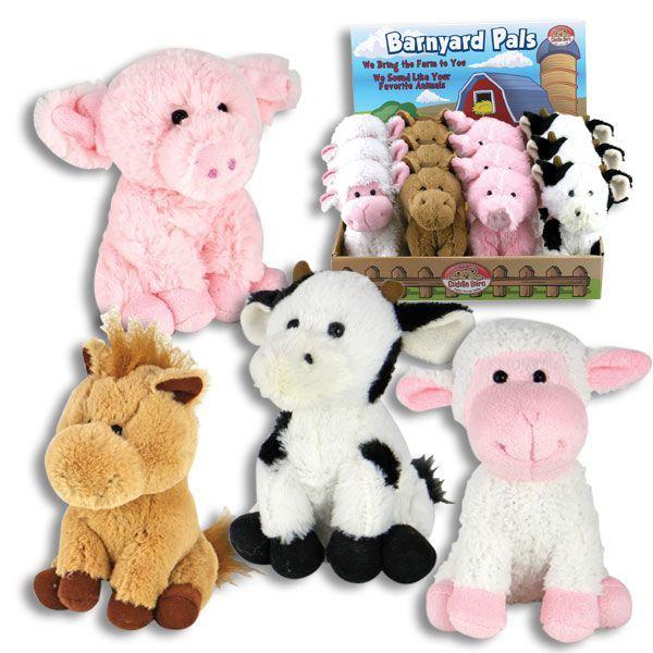 Cuddle Barn - Barnyard Pals 6" Animal Sounds Plush Stuffed Toy
