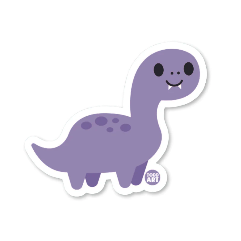 Boo-Boo Buddies Brontosaurus Dinosaur Sticker