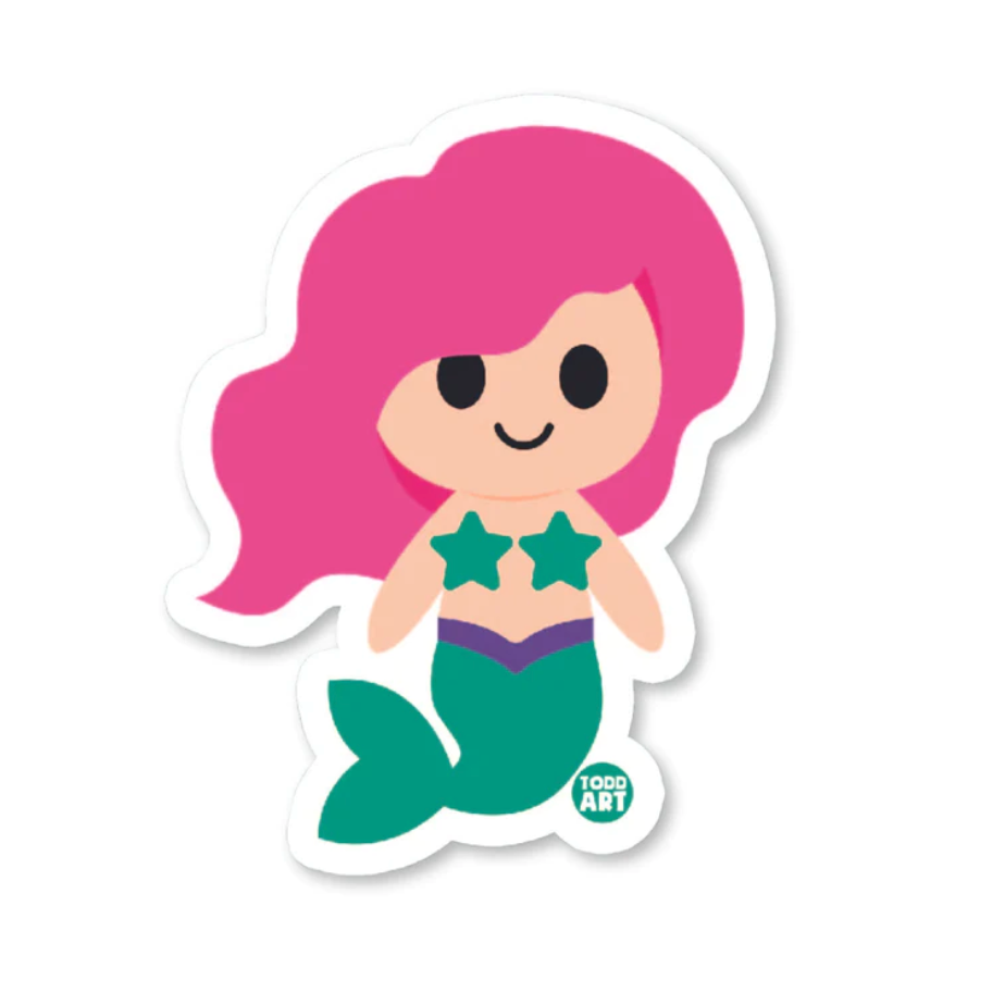 Boo-Boo Buddies Mermaid Sticker