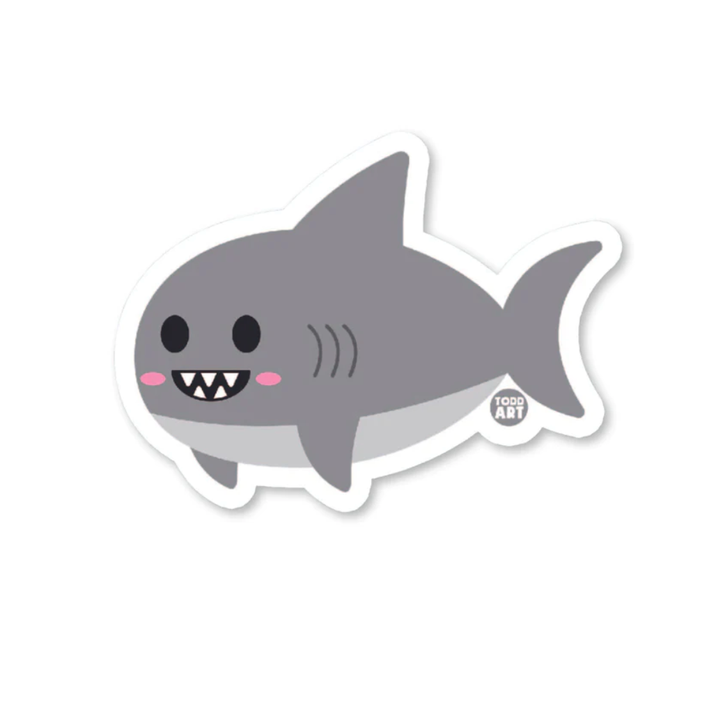 Boo-Boo Buddies Shark Sticker
