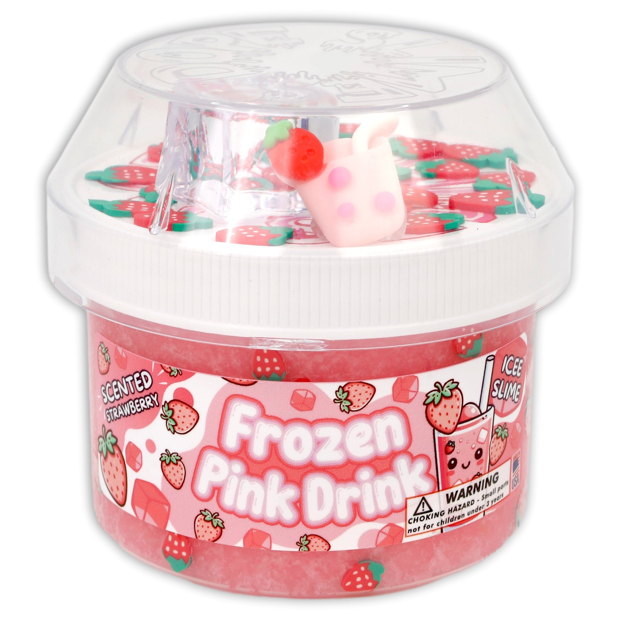 Dope Slimes Frozen Pink Drink Slime