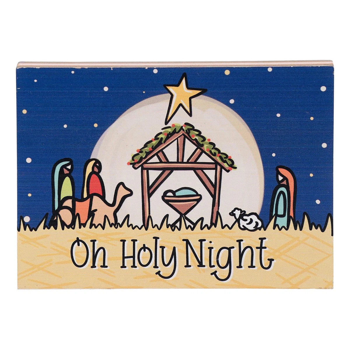 Glory Haus Nativity Oh Holy Night Block