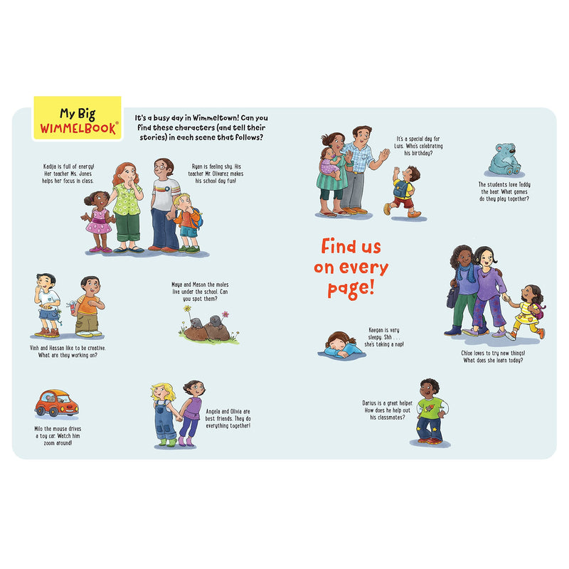 Hachette Book Group: My Big Wimmelbook - A Day at School