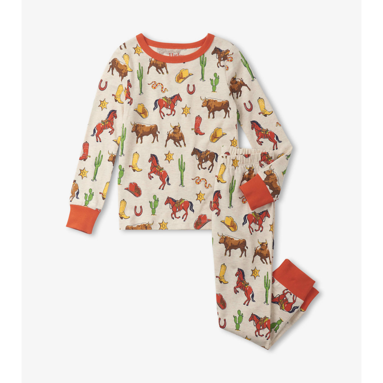 Hatley Vintage Rodeo Cotton Pajama Set