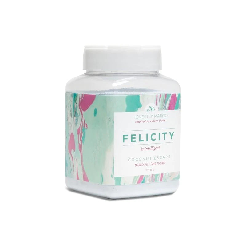 Honestly Margo Coconut Escape Felicity Bubble Fizz Bath Powder