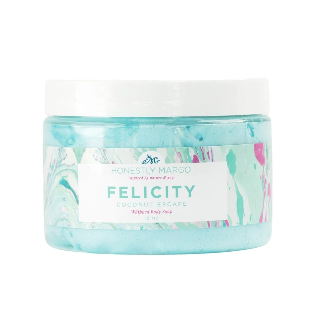 Honestly Margo Coconut Escape Felicity Whipped Body Soap