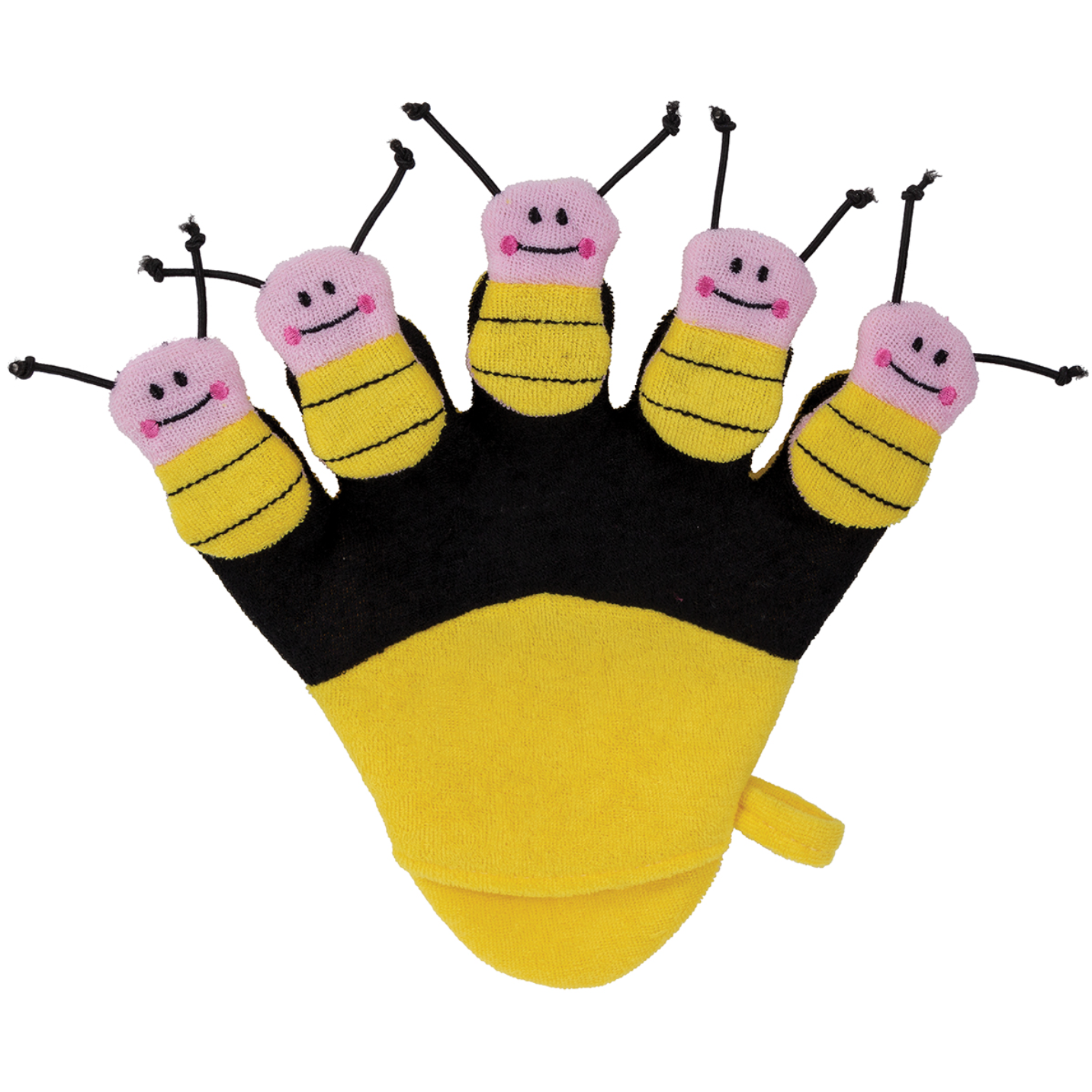 Kingsley Bath Time Buddies Terry Bath Glove - Bee