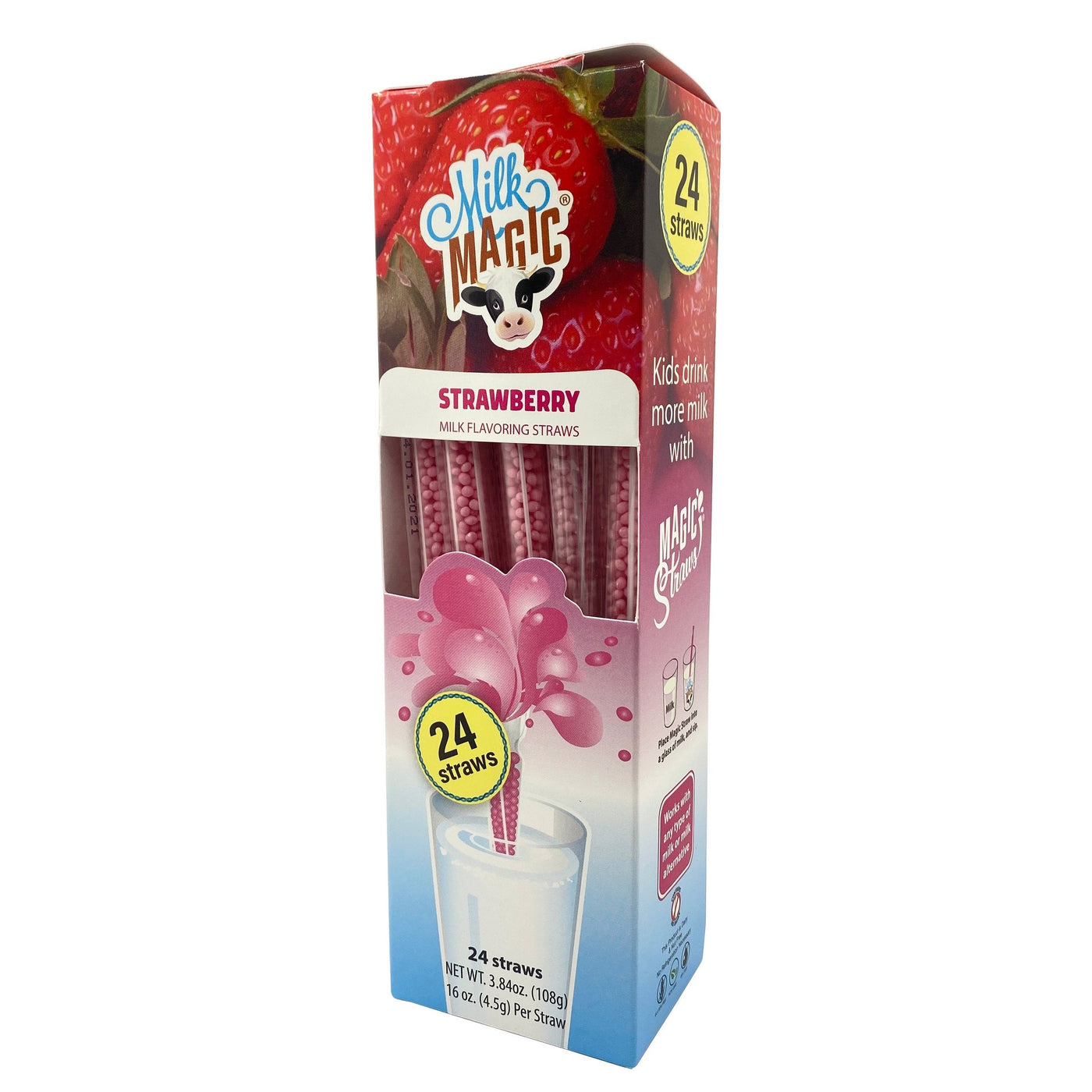 Magic Straws Milk Magic Value Pack - Strawberry
