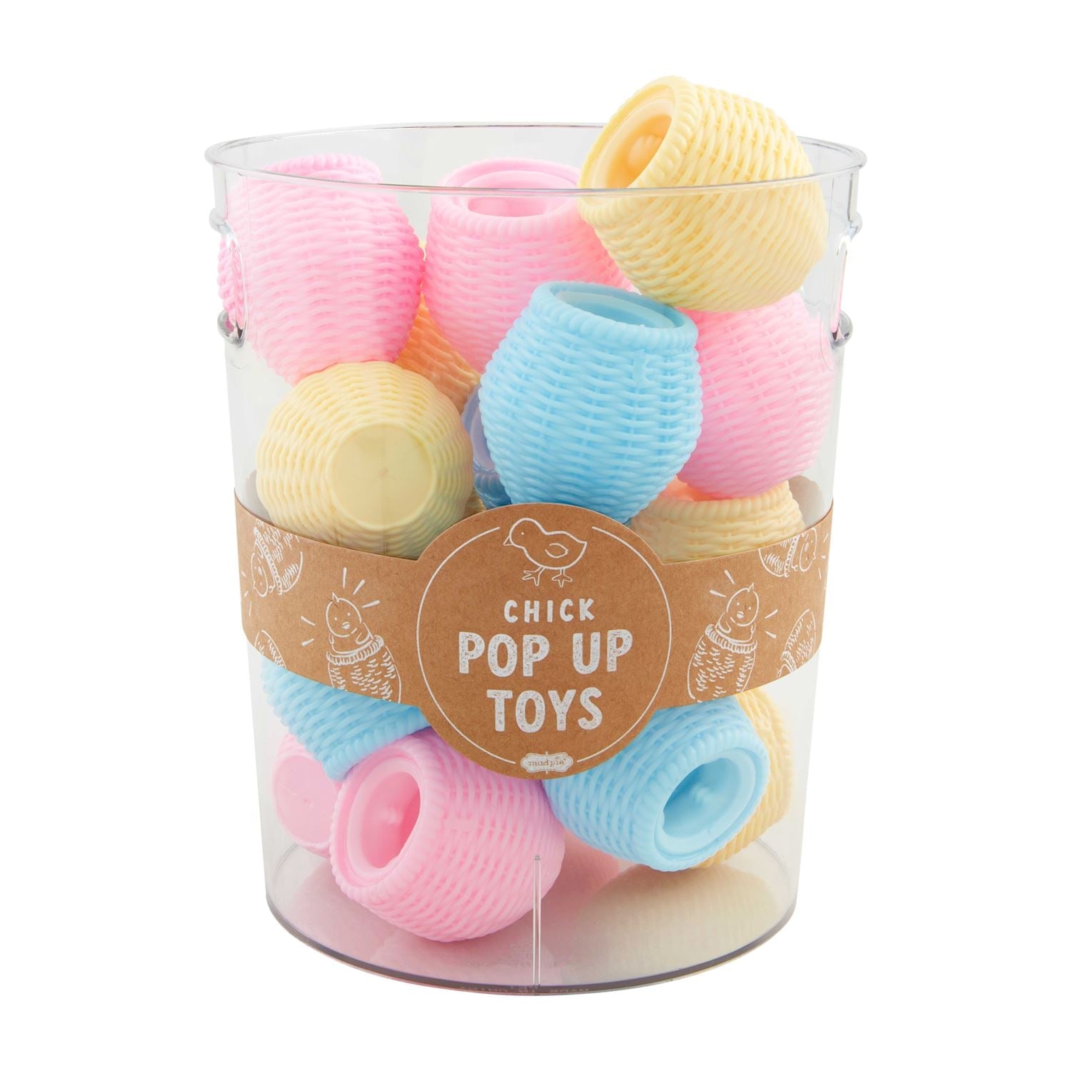 Mud Pie Chick Pop-Up Toys