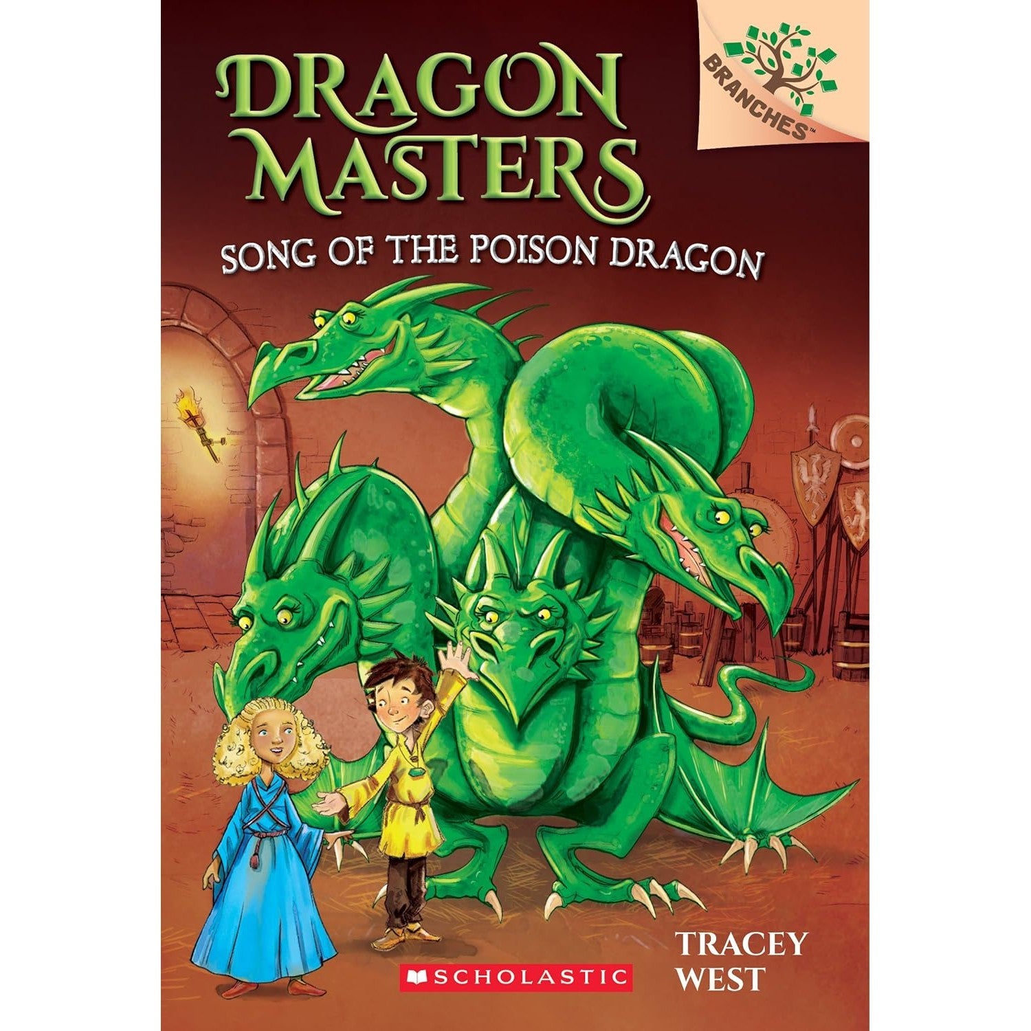 Scholastic: Song of the Poison Dragon: A Branches Book (Dragon Masters