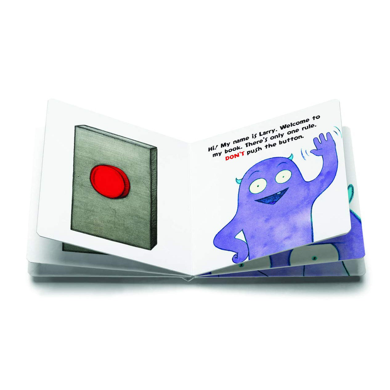 Sourcebooks: Don't Push the Button! (Padded Book)