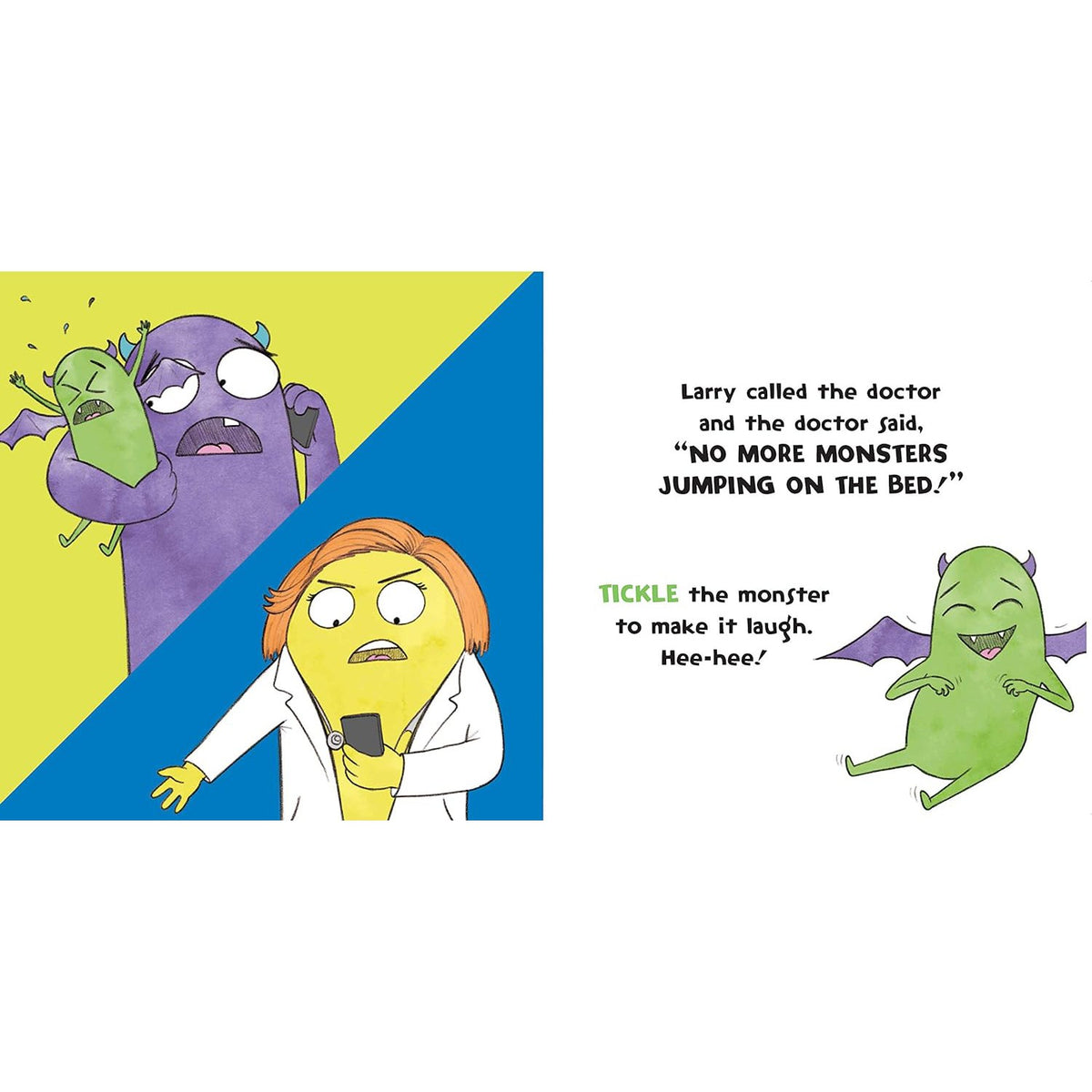 Sourcebooks: Five Little Monsters Jumping on the Bed: A Fresh Take On