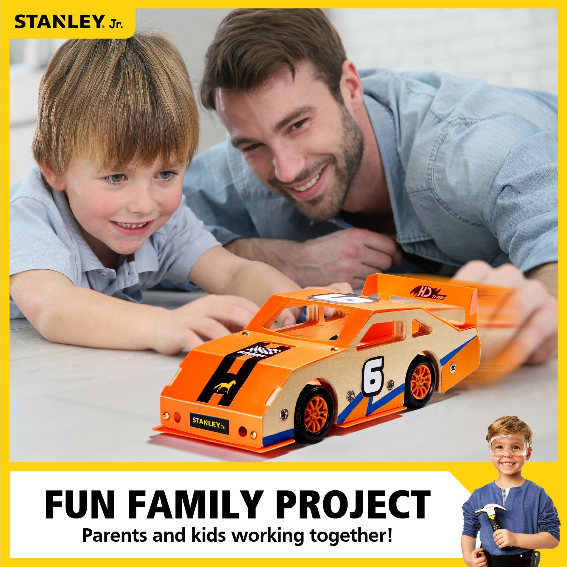 Stanley Jr. Race Car Kit