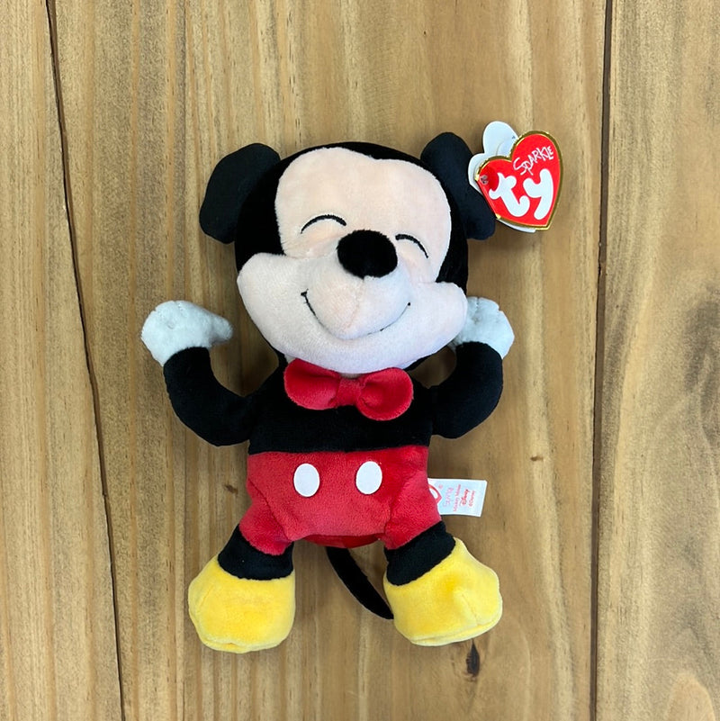 Ty Beanie Babies Sparkly Collection - Mickey Mouse Soft Body – Little ...