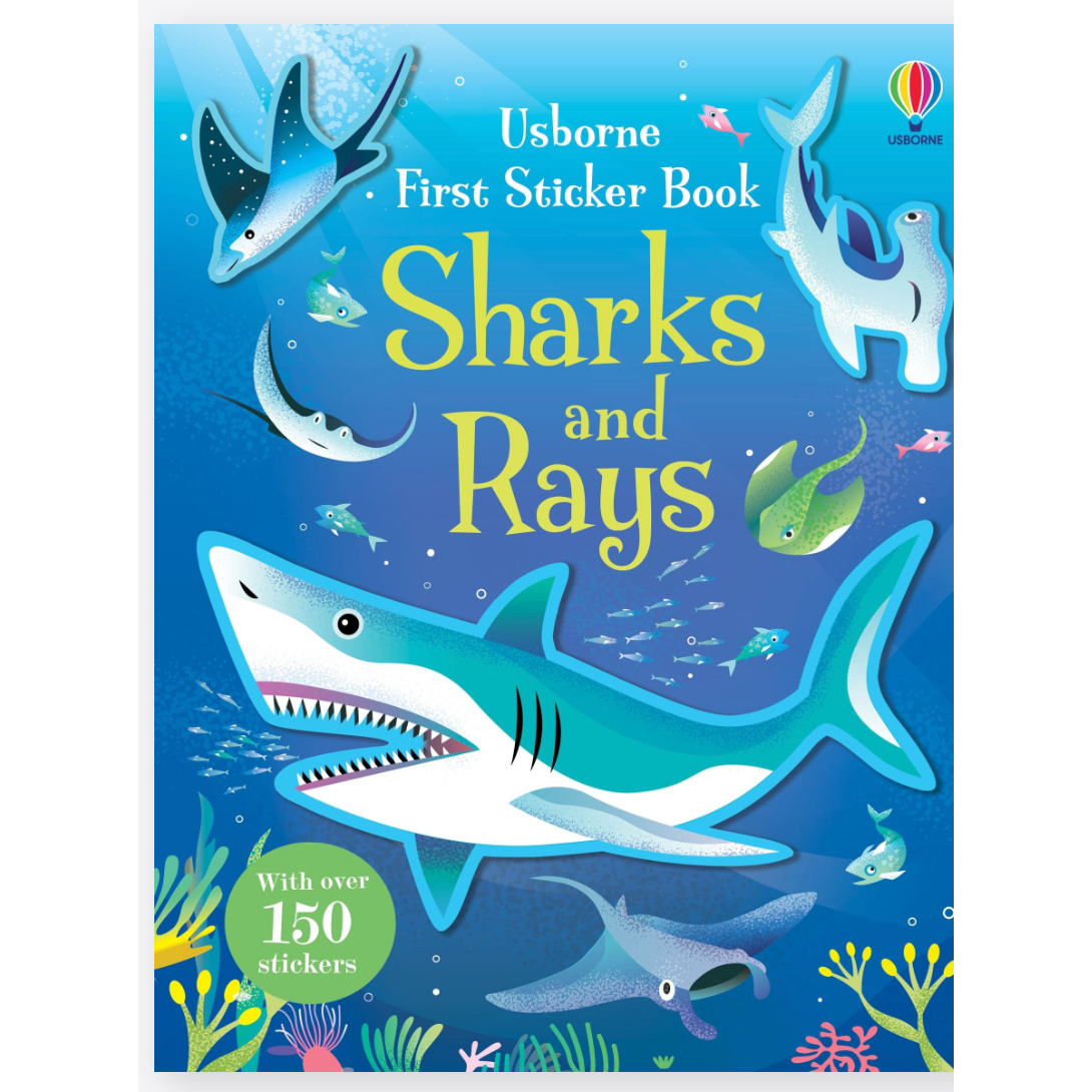 Usborne First Sticker Book: Sharks and Rays