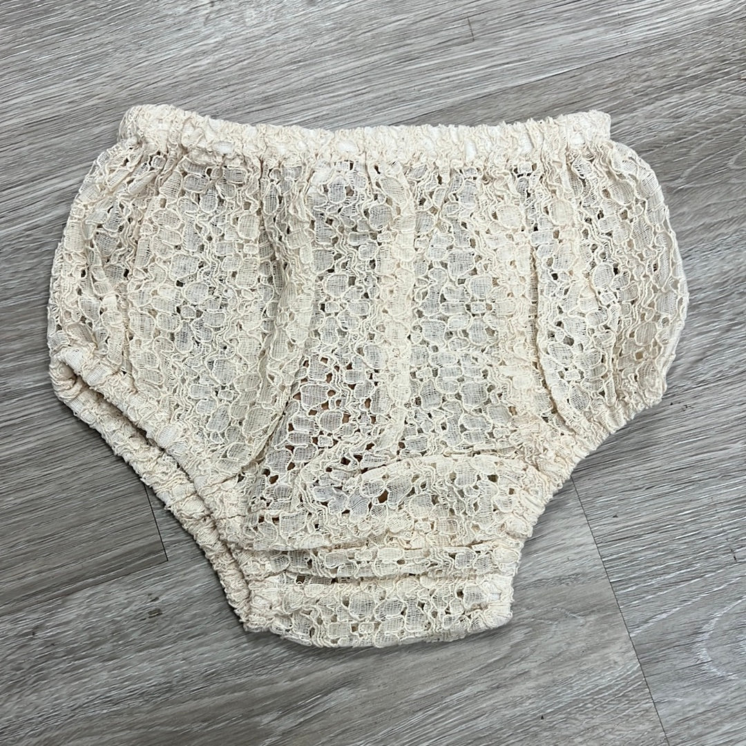 Yo Baby Ivory Lace Diaper Cover
