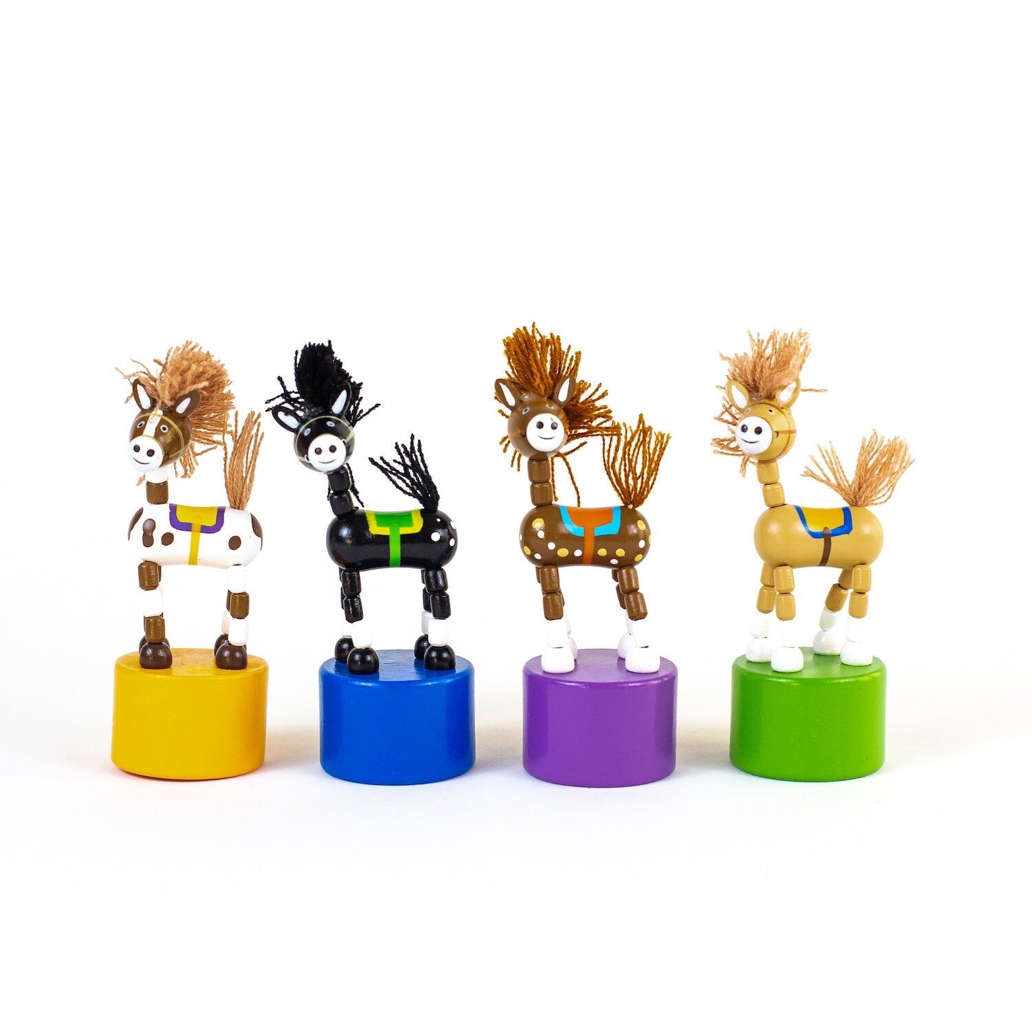 Jack Rabbit Creations Push Puppet - Horses