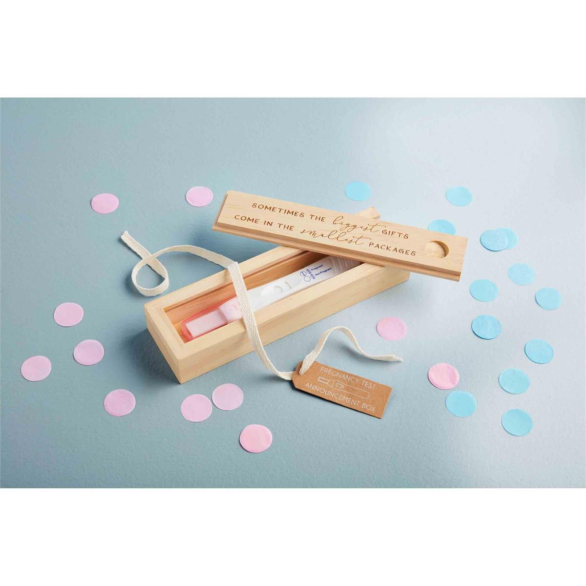 Mud Pie Pregnancy Test Gift Box