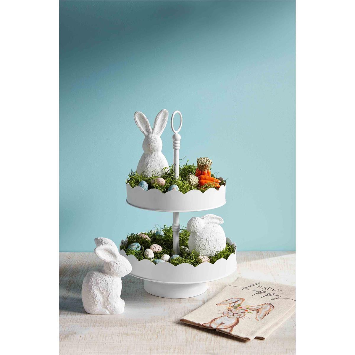 Mud Pie Scalloped Tiered Server