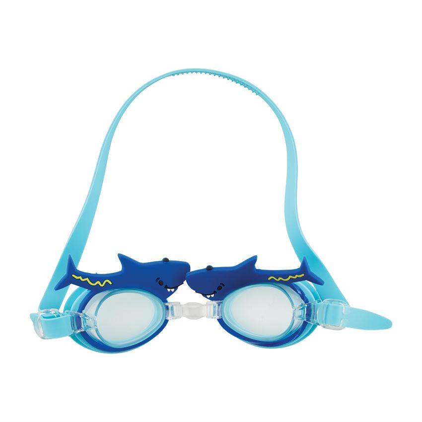 Mud Pie Silicone Character Swim Goggles - Boy
