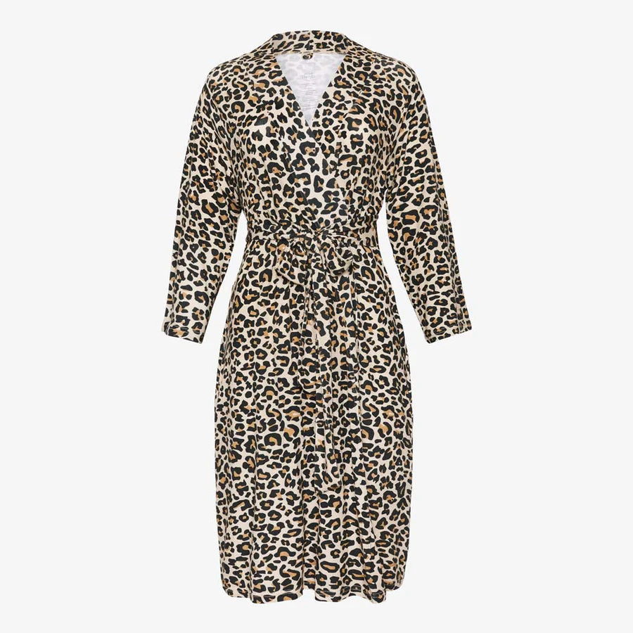 Posh Peanut Lana Leopard Robe