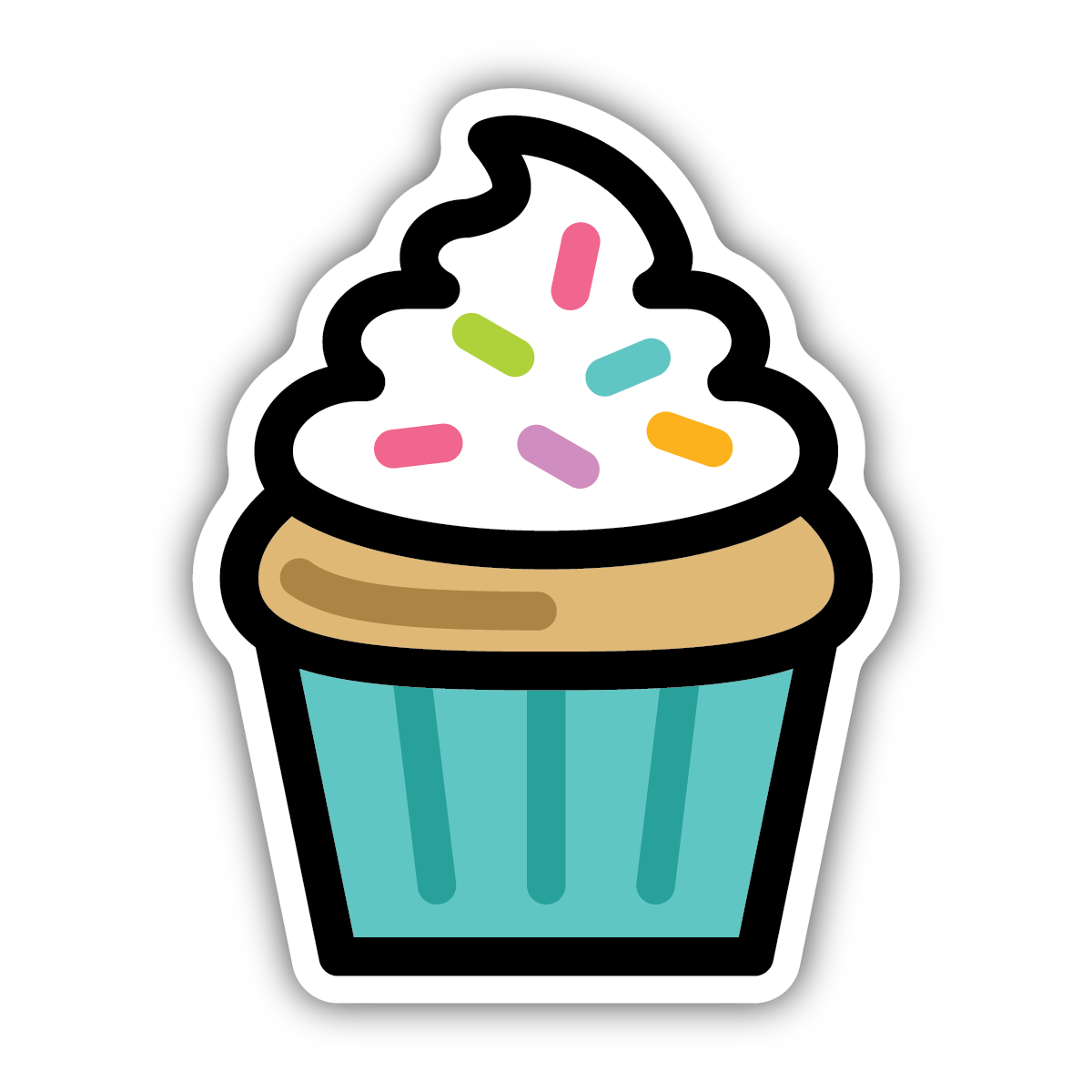 Stickers Northwest - Cupcake Sticker