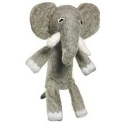 Wool - DZI Handmade Wild Woolie Ornament - Elephant